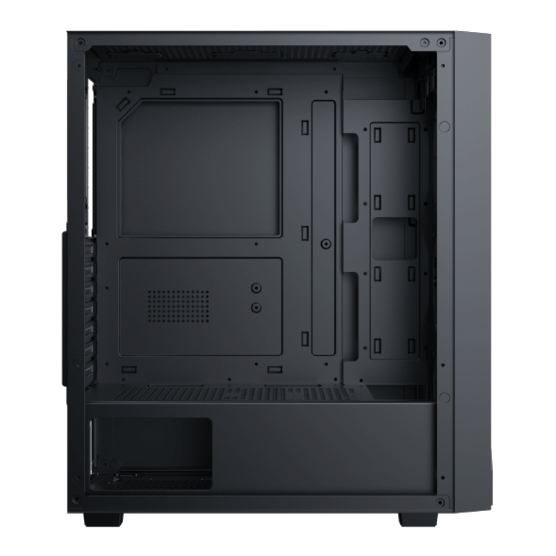 Xigmatek Blade Black Arctic ATX Gaming Case Mid-Tower With ARGB Support ...